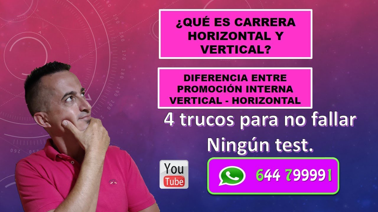 Carrera Horizontal y Carrera Vertical - YouTube