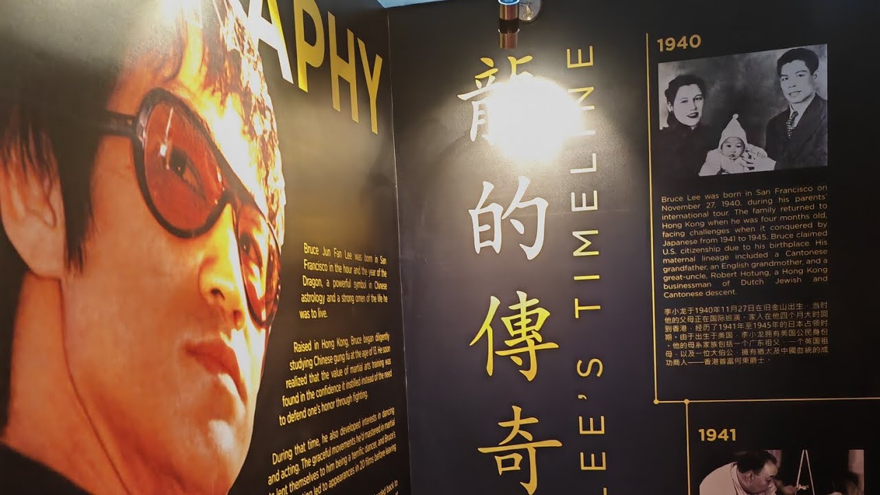BRUCE LEE'S TIME LlNE龙🐉的传奇人物一生coming soon售票了😍 - YouTube