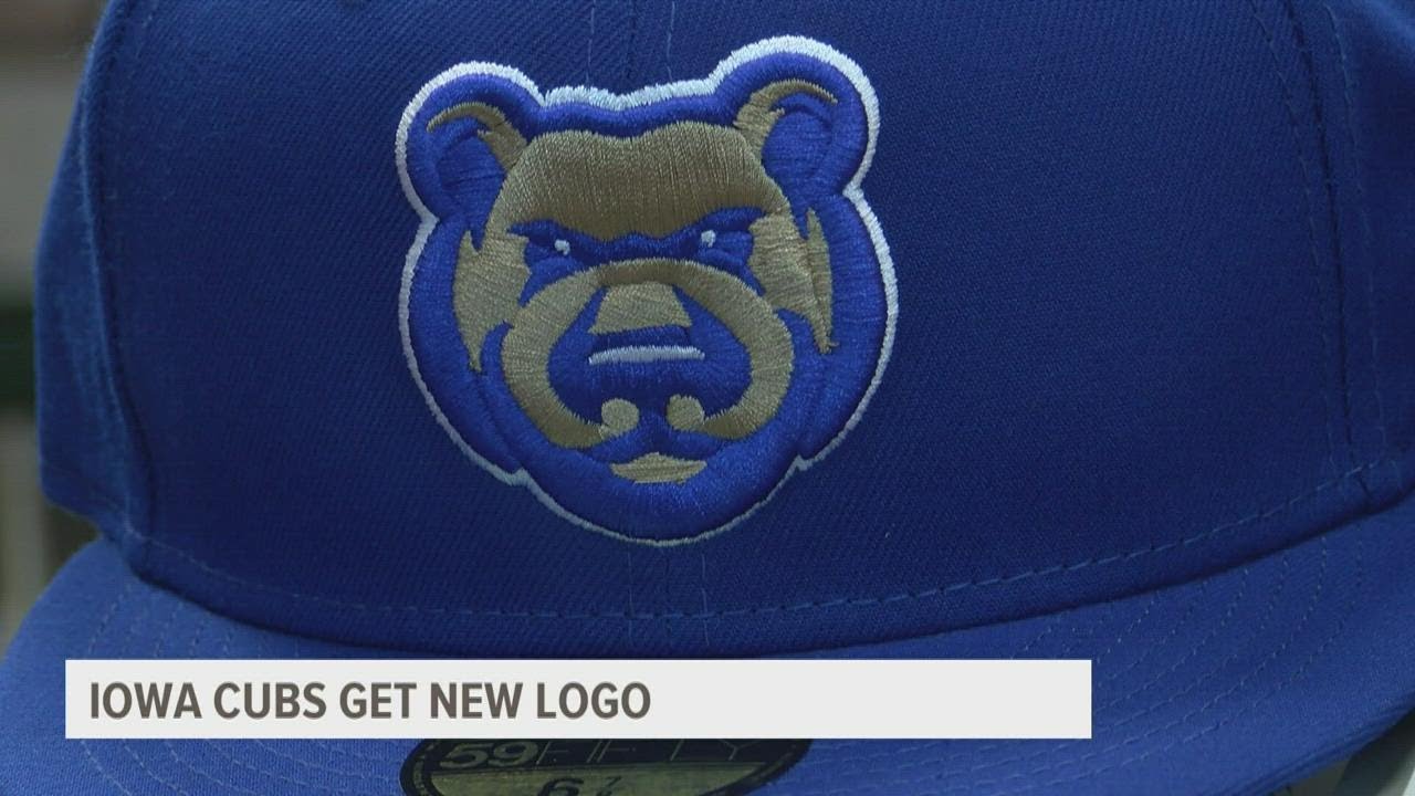 Iowa Cubs have a new logo for field caps - YouTube