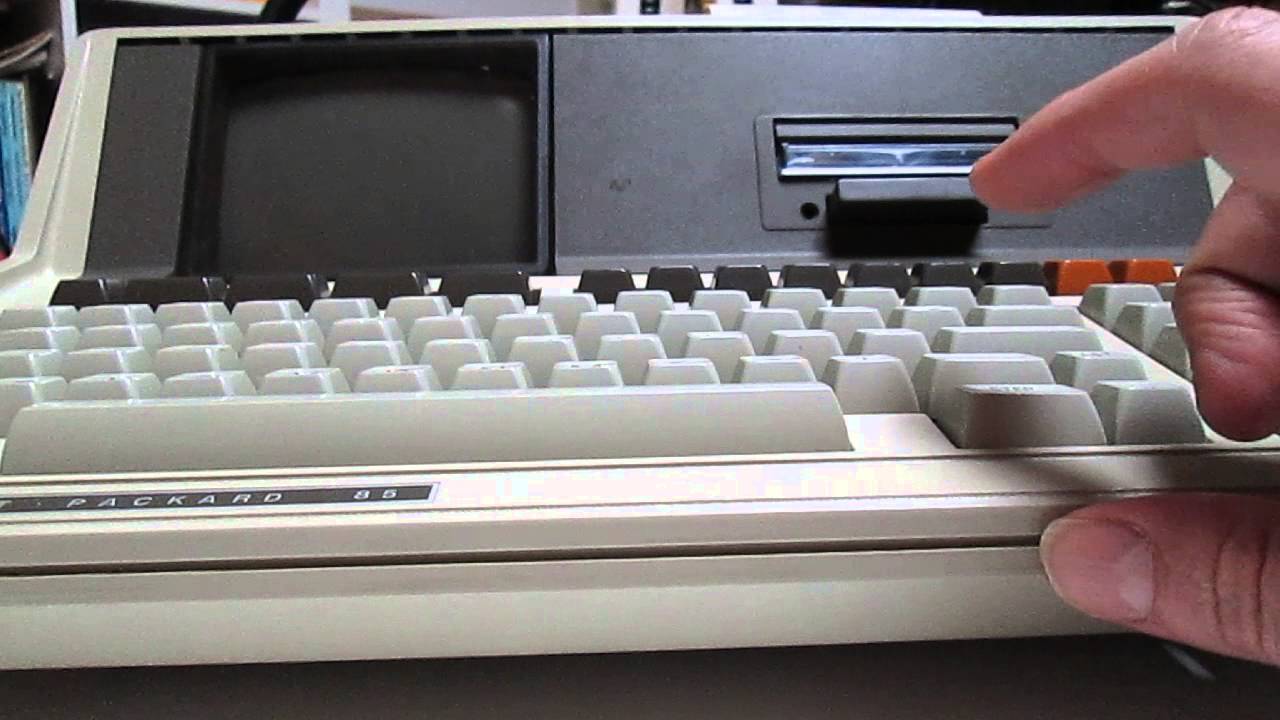 Hewlett-Packard Model 85 (HP-85) - YouTube
