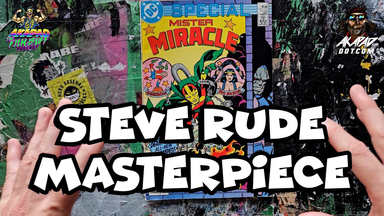 STEVE RUDE's FORGOTTEN MISTER MIRACLE MASTERPIECE - DC COMICS - YouTube