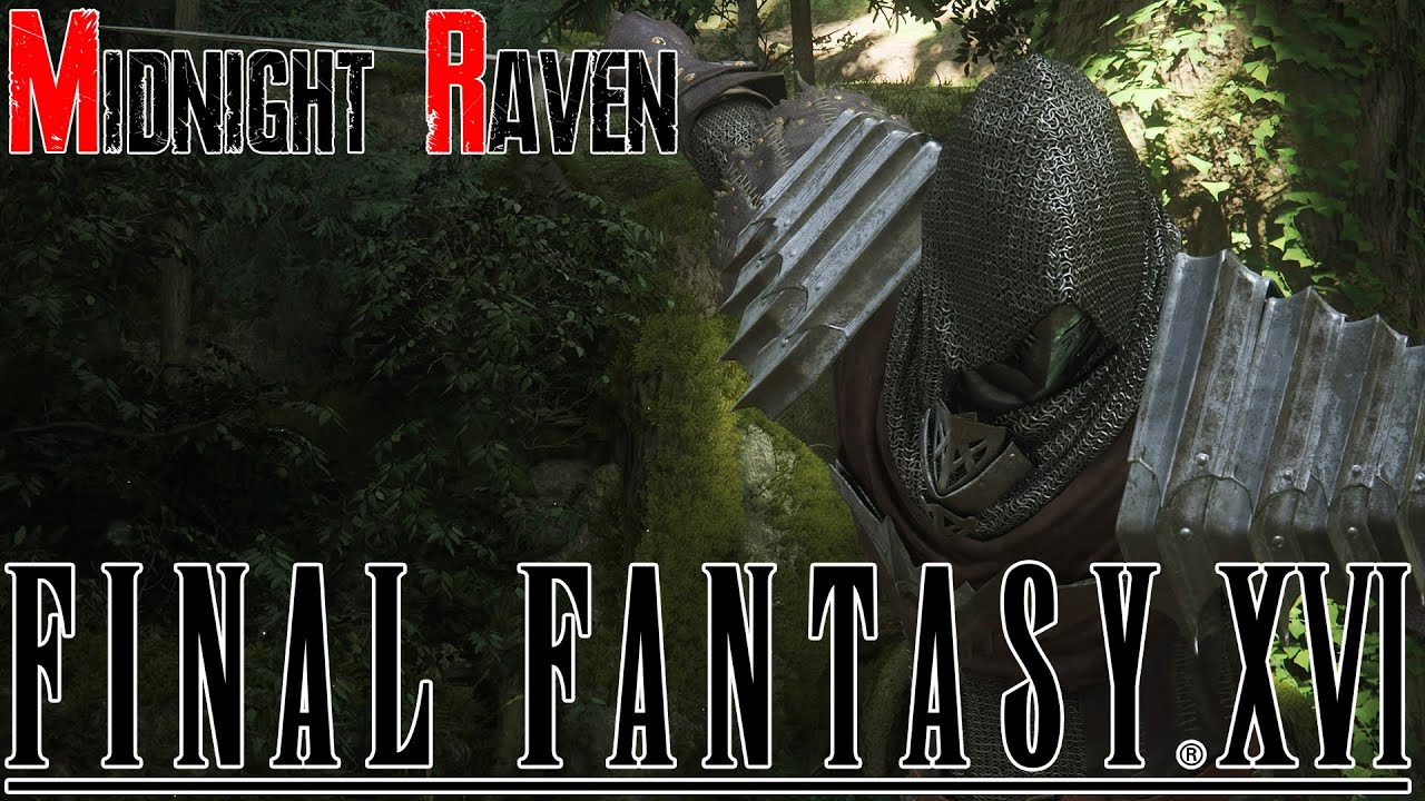 Final Fantasy 16 - MIDNIGHT RAVEN Boss Fight (PS5) - YouTube