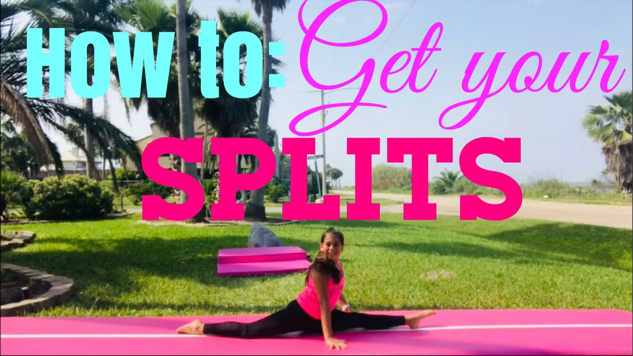 How to get your splits for beginners!!!!! - YouTube