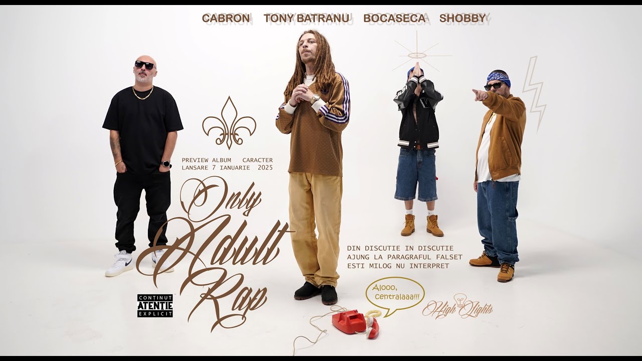 Shobby - Adult Only Rap Ft. Tony Bătrânu, Cabron, Bocaseca - YouTube