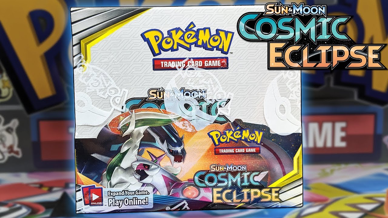 *COSMIC ECLIPSE BOOSTER BOX!* Opening A Cosmic Eclipse Booster Box of ...