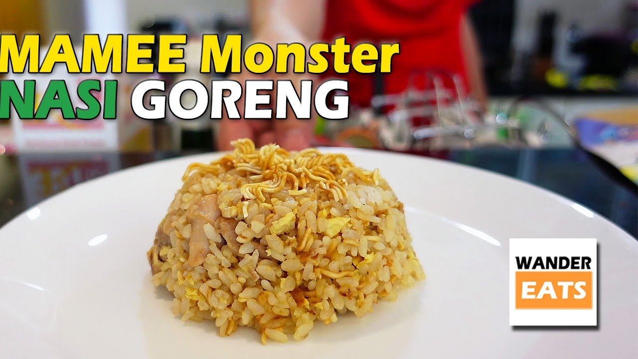 Cook: MAMEE MONSTER Nasi Goreng / Fried Rice - Oh So Yummy! - YouTube