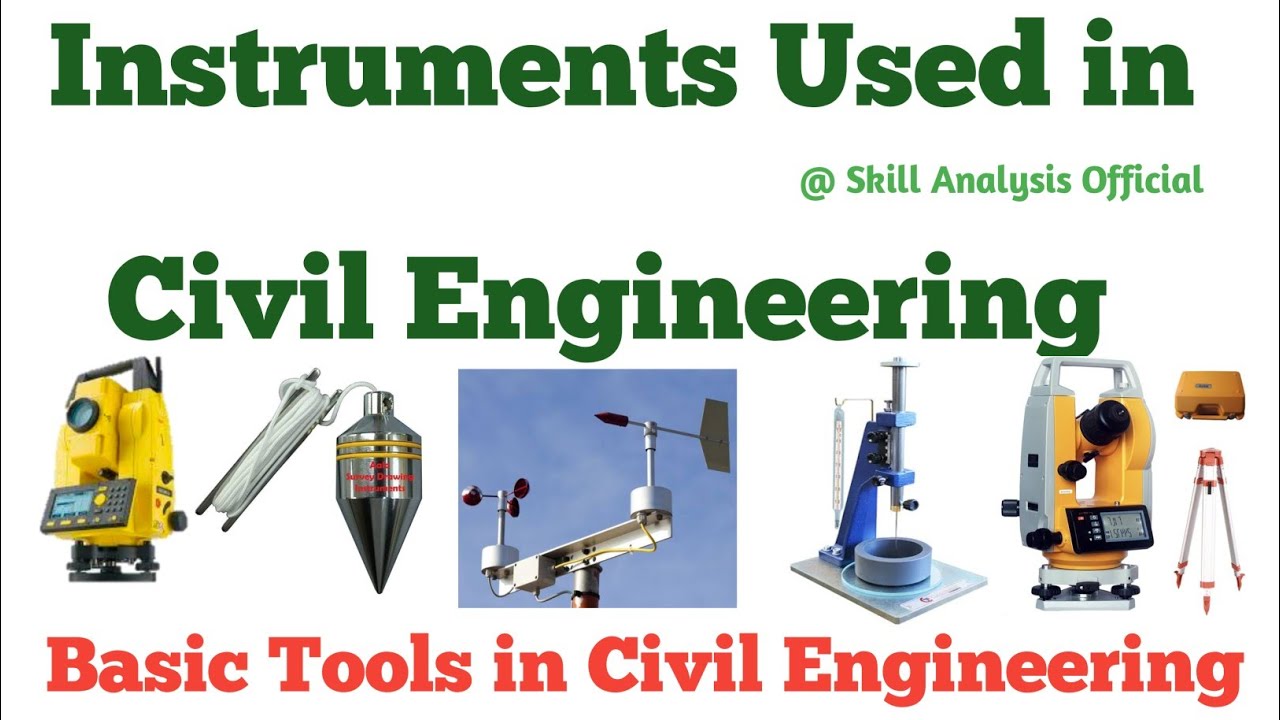 Basic Instrument Used in Civil Engineering - YouTube