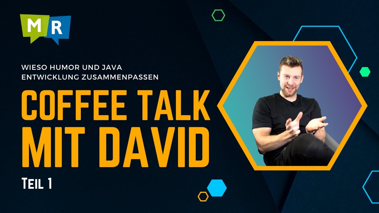 Humor und Java gehen gut Hand in Hand: Der COFFEE TALK mit David (Teil 1) - YouTube