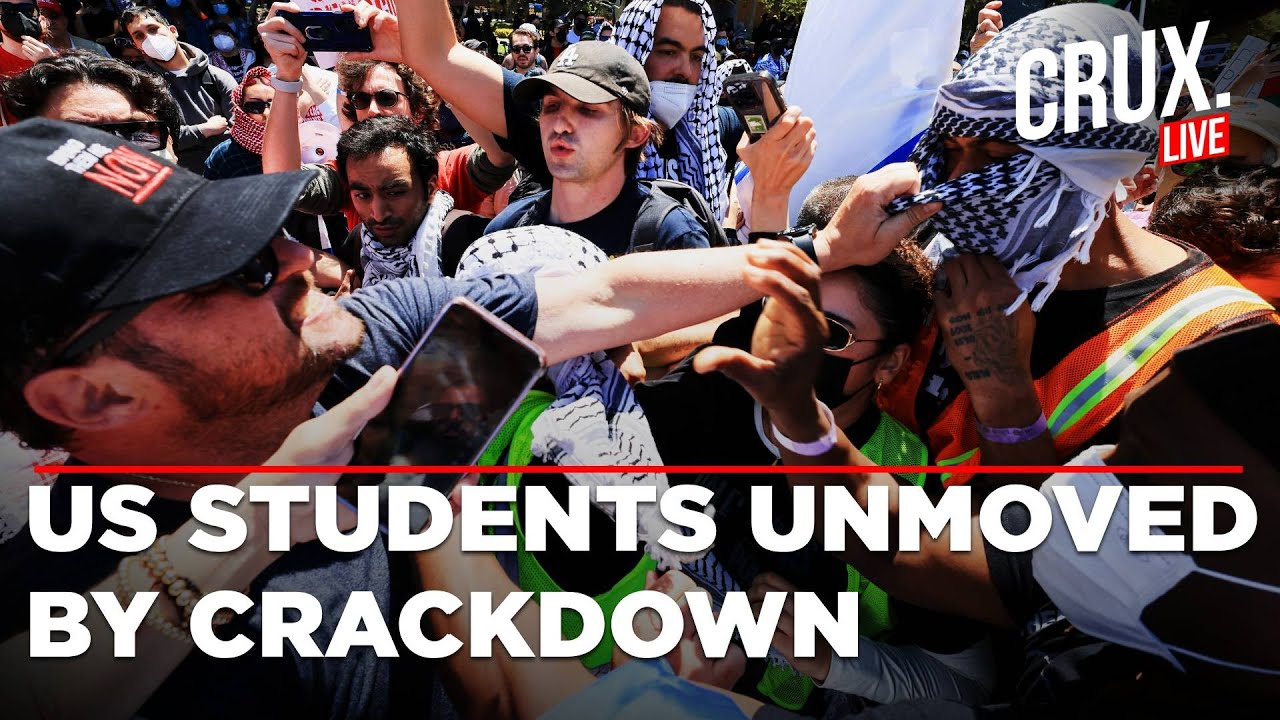 Pro-Palestine Students Protest At North Carolina University As Cops ...