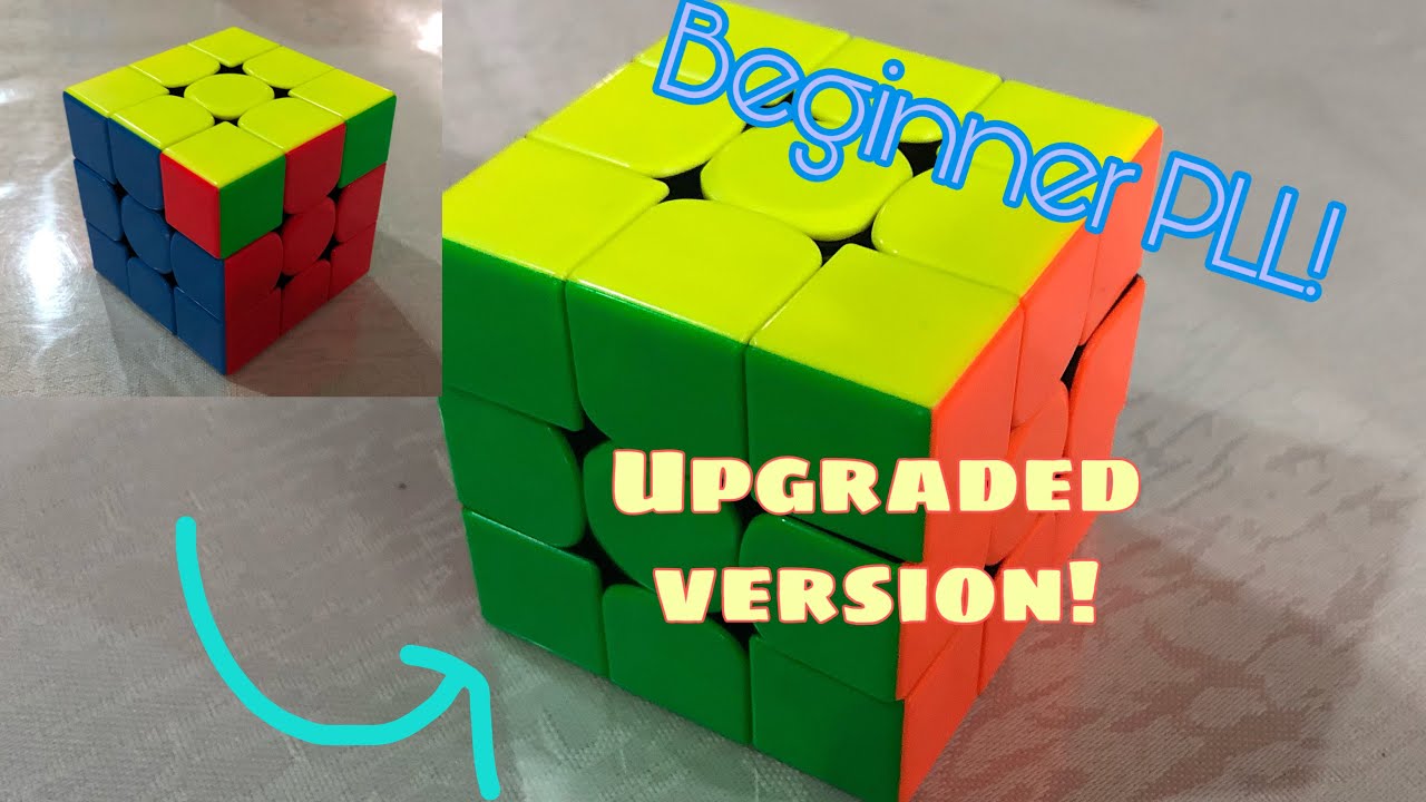 Beginner pll (2-look pll) | upgraded version - YouTube