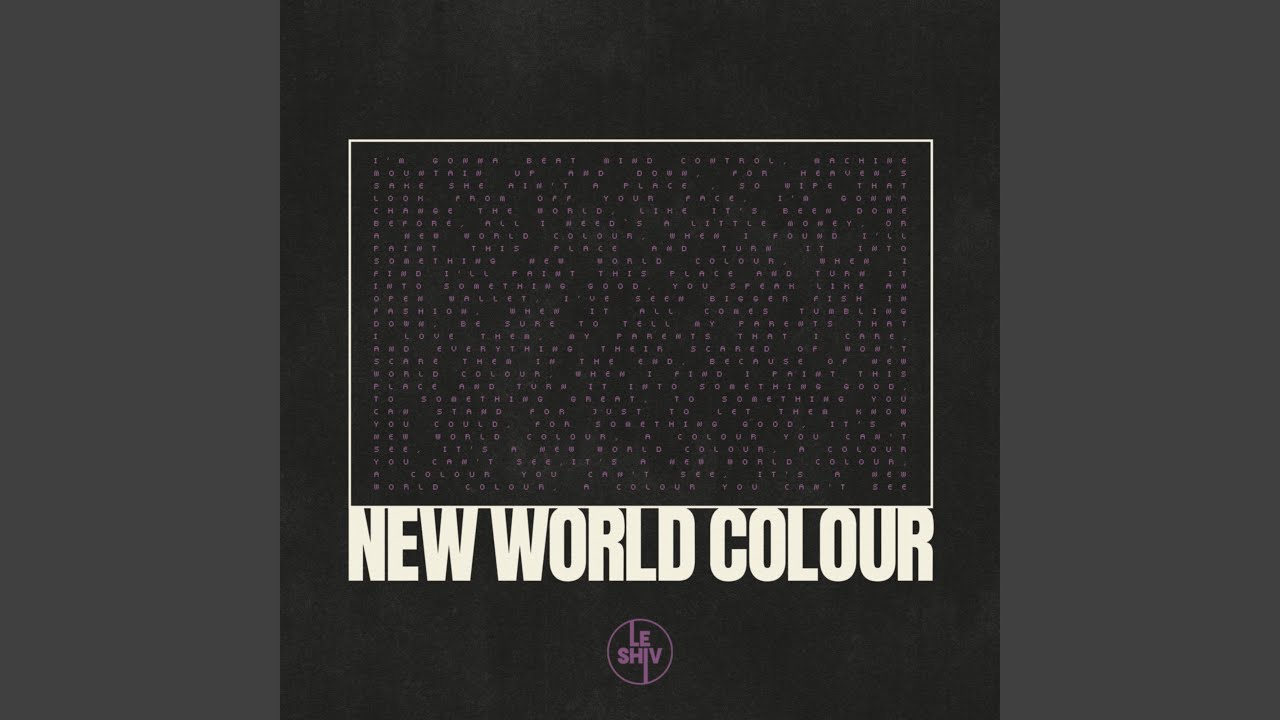 New World Colour - YouTube