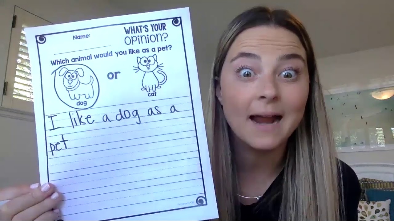Opinion Writing Lesson 7 YouTube opinion-writing-lesson-7-youtube