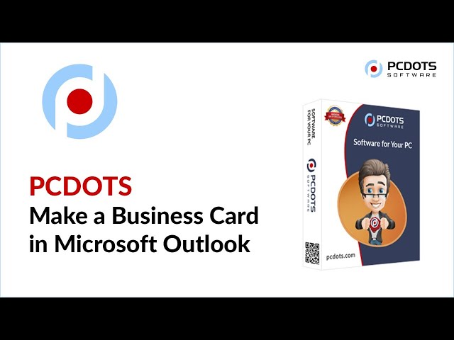 Outlook Business Card Template