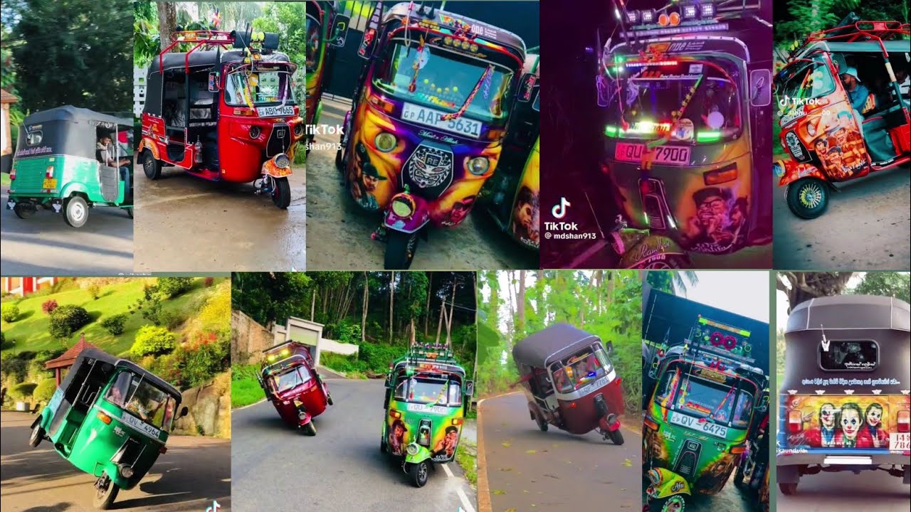 කොහොමද මේ ටික modified threewheel srilanka 2023 - YouTube