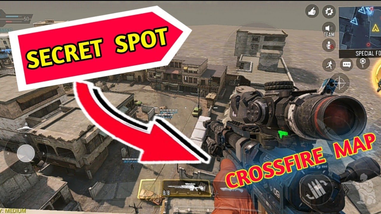 27 Kills Sniper Only Team Death Match CrossFire Map COD Mobile Game ...
