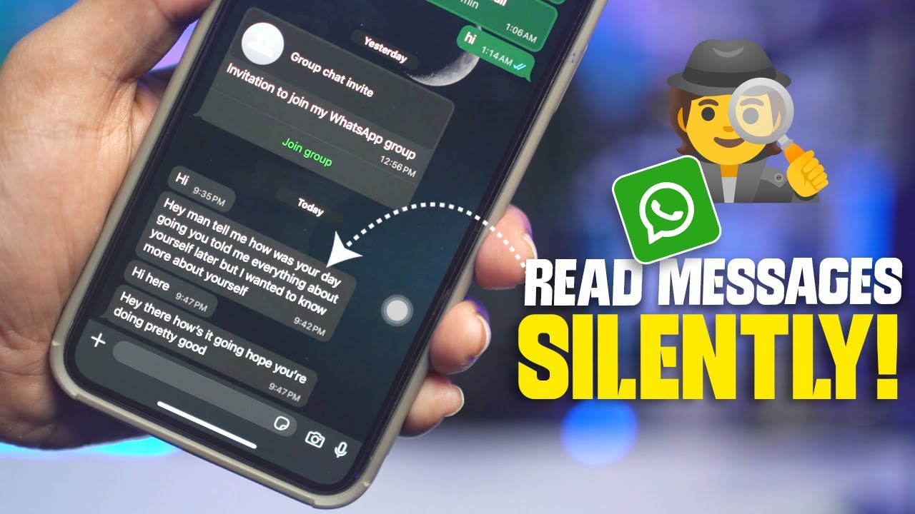 How to Read Any Text Messages Without Letting Them Know on iPhone | No ...