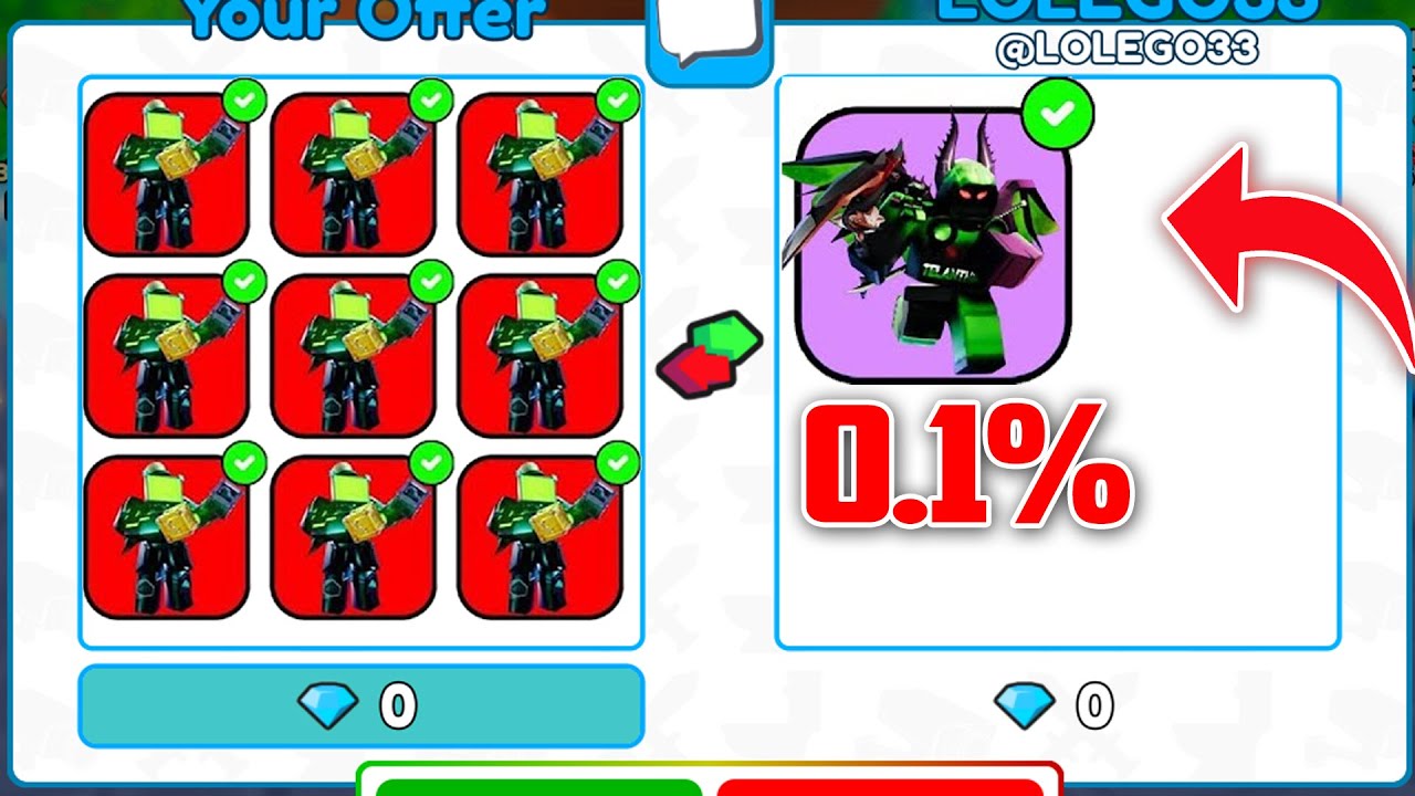 😱 TRADE INVENTORY FOR 0.1% TELANTHRIC UNIT💎 in TOILET TOWER DEFENSE ...