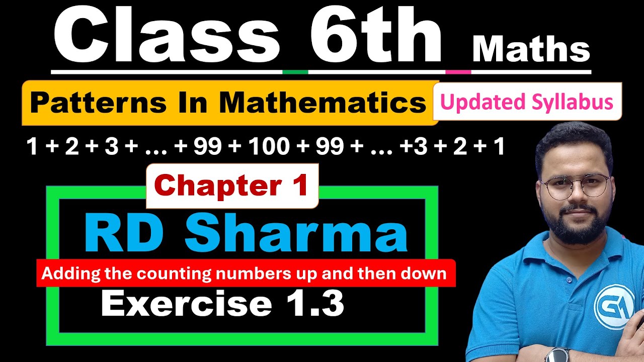 Patterns in Mathematics | Class 6 Maths | RD Sharma Solutions ...