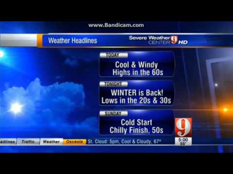 WFTV Channel 9 Eyewitness News Daybreak Open (2-16-13) - YouTube