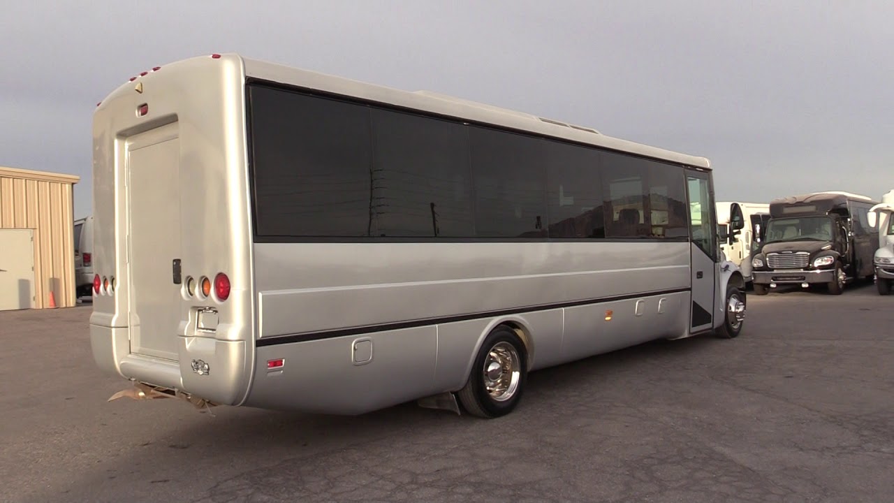 Used 2011 ABC M1235 Shuttle Bus SX8443 - YouTube