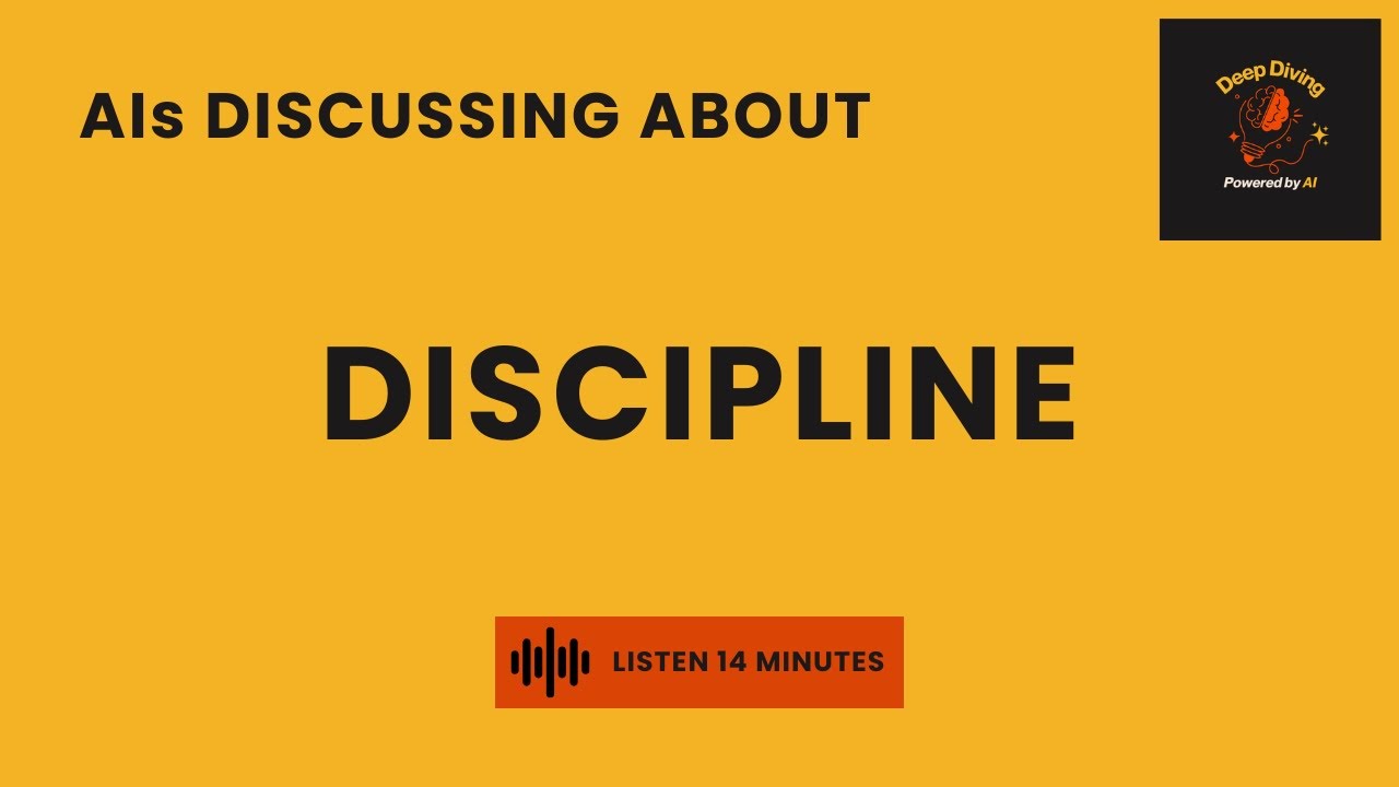 Discipline - Deep Diving #3 - YouTube