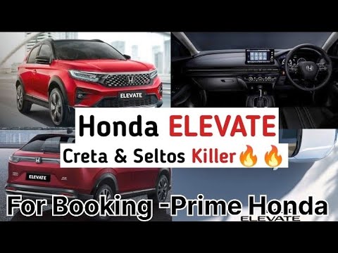 2023 Honda ELEVATE - New Honda Suv is Here To Take On The Hyundai ...