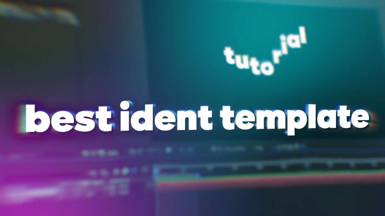 Tutorial: How To Make this *CLEAN* and *UNIQUE* Ident (Free Template ...