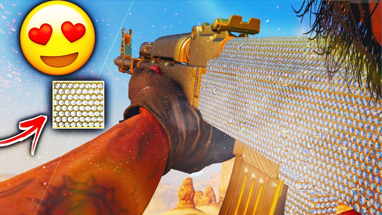 *UNLOCKED* DIAMOND CAMO in BLACK OPS COLD WAR! 😍 (COLD WAR DIAMOND ...