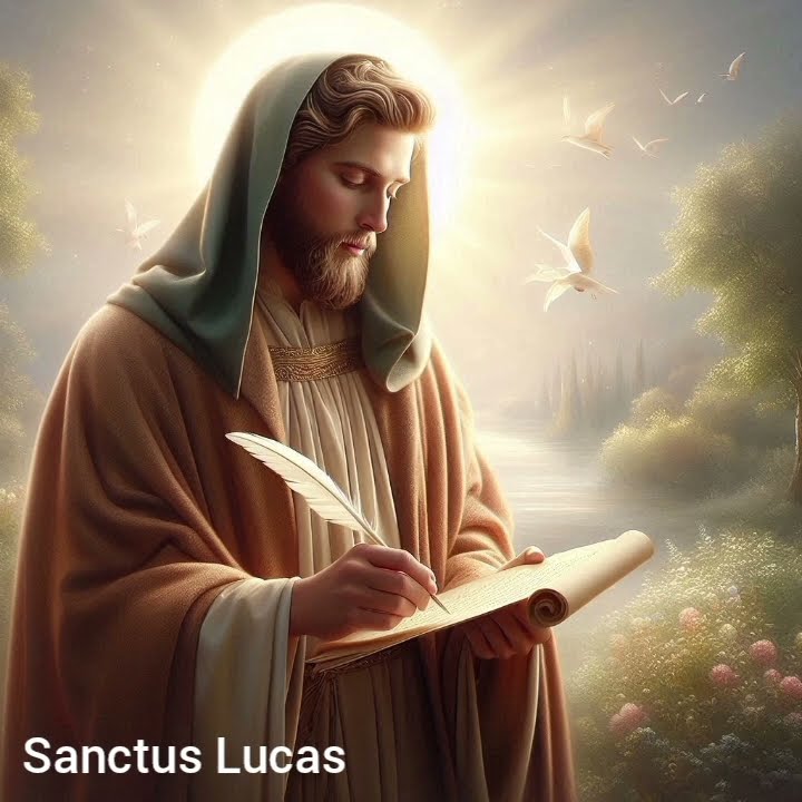 Sanctus Lucas canto religioso in latino moderno - YouTube