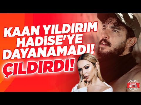 OLAY! Hadise'ye Dayanamadı!! Kaan Yıldırım'ı Çıldırtan Sorular!! | Magazin Noteri
