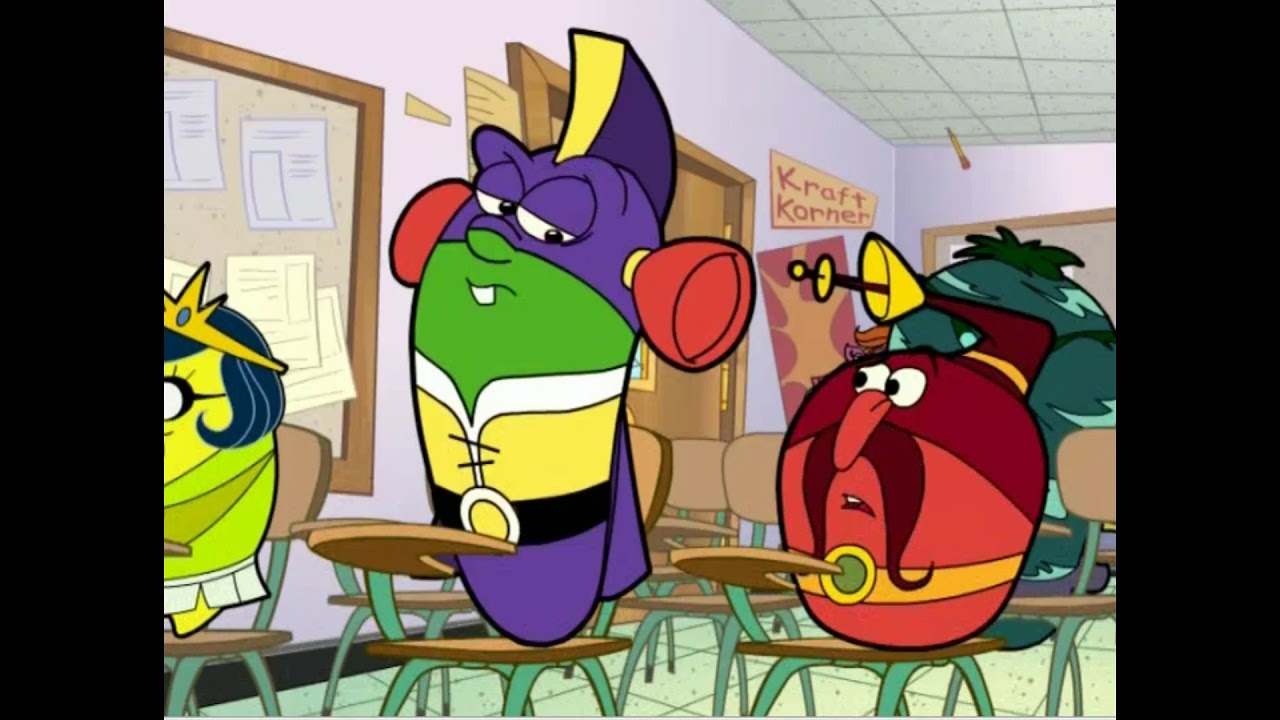 Angry Eyebrows Veggie Tales