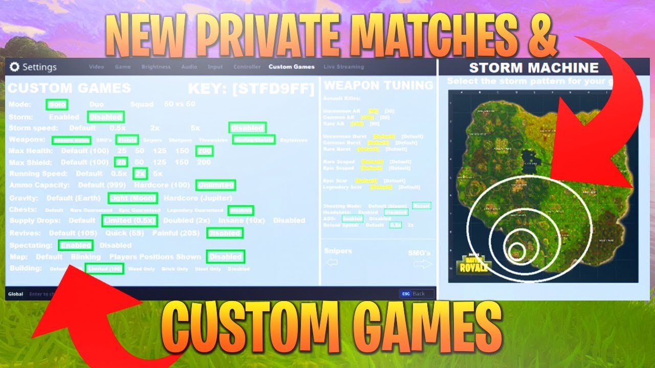 NEW FORTNITE BATTLE ROYALE PRIVATE MATCHES COMING SOON * FORTNITE ...