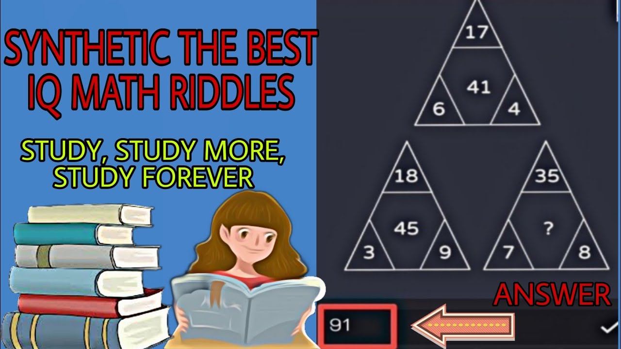 Synthetic the best IQ Math Riddles | Training to improve Mathematical ...