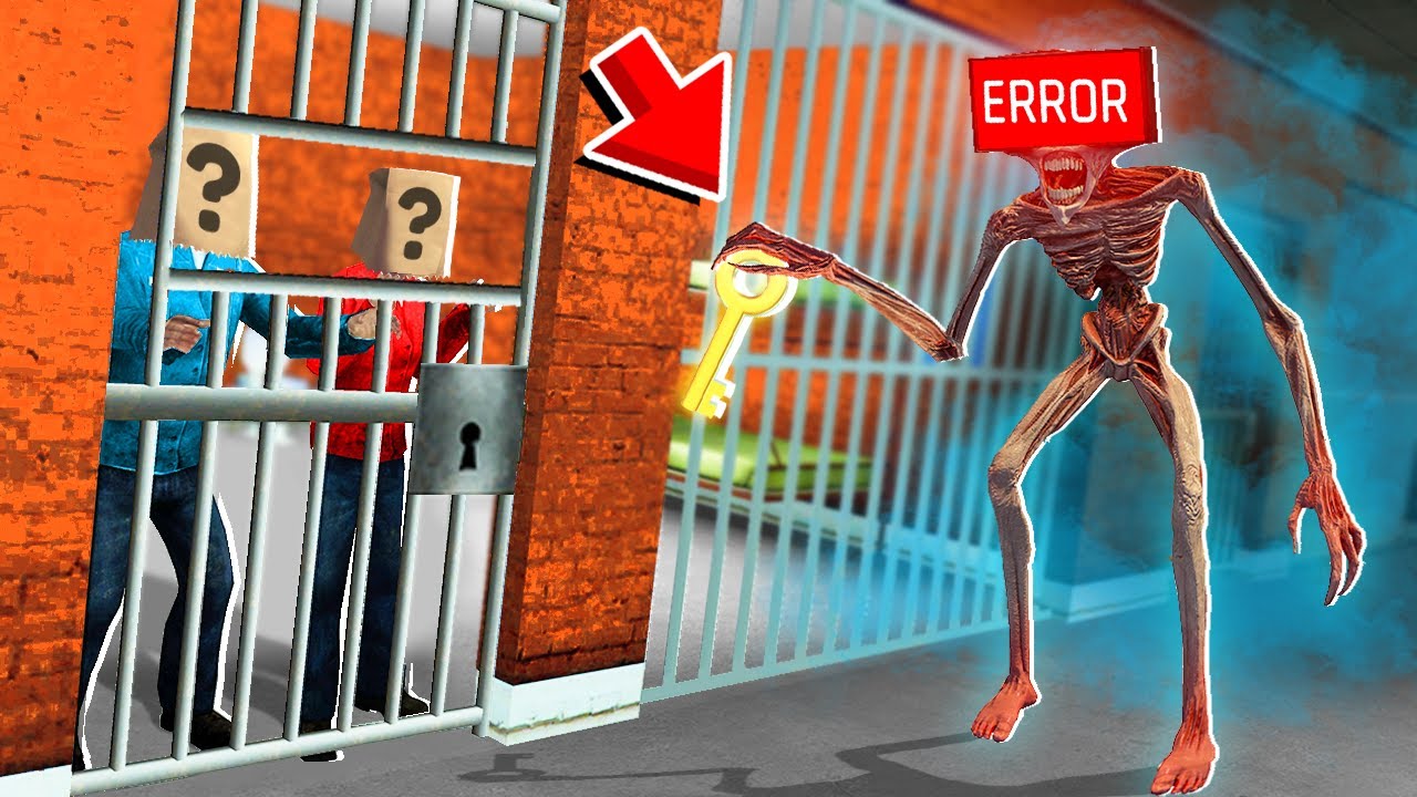 We Escaping ERRORHEAD prison... (Gmod Sandbox) - YouTube