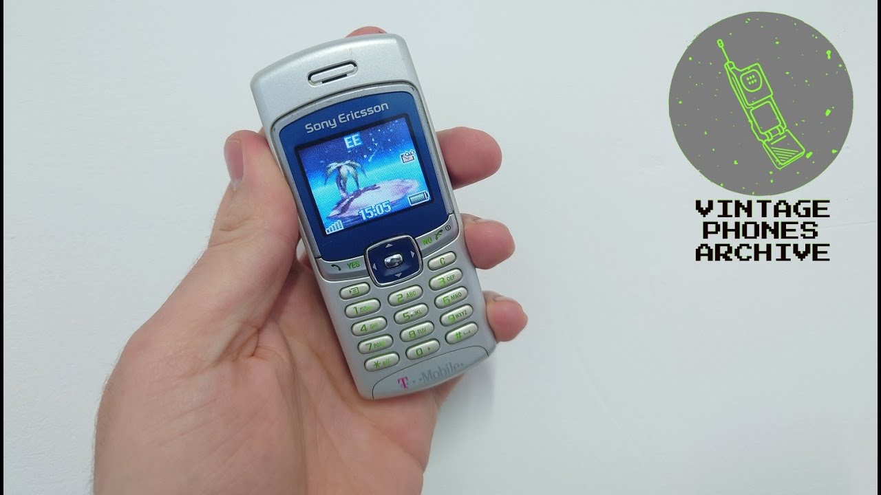 Sony Ericsson T230 Mobile phone menu browse, ringtones, games ...