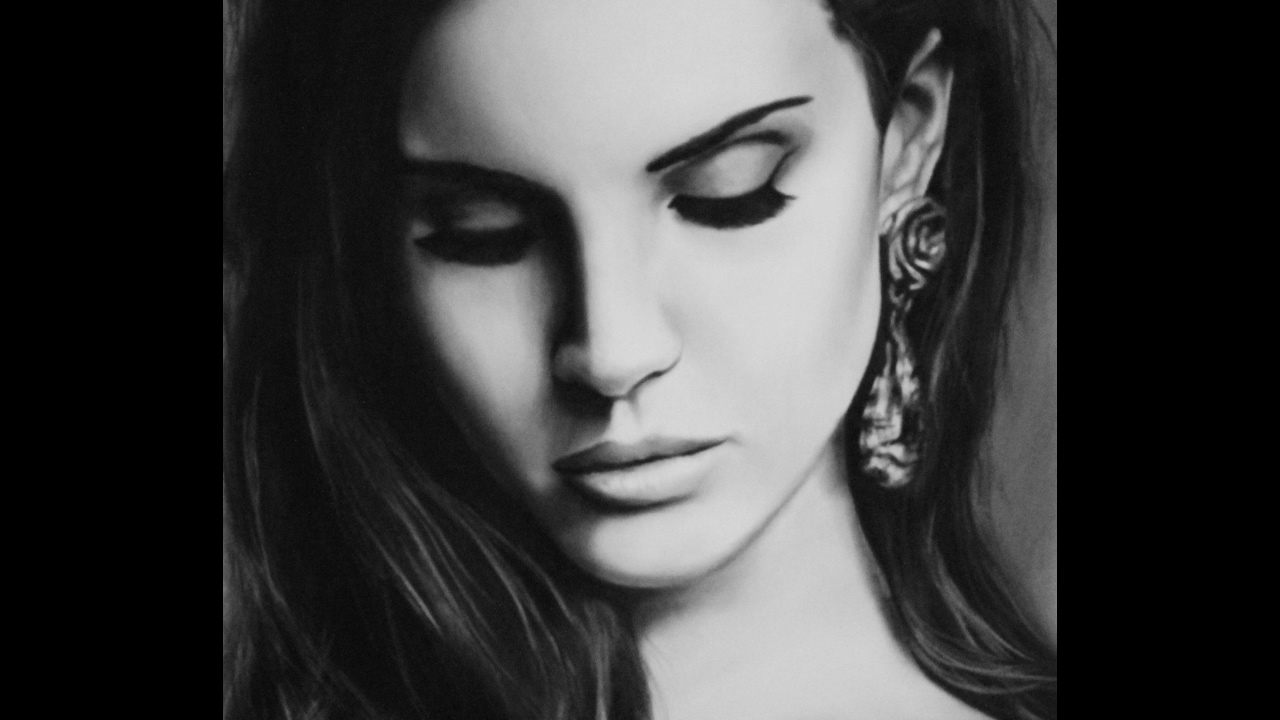 Drawing Lana Del Rey - YouTube
