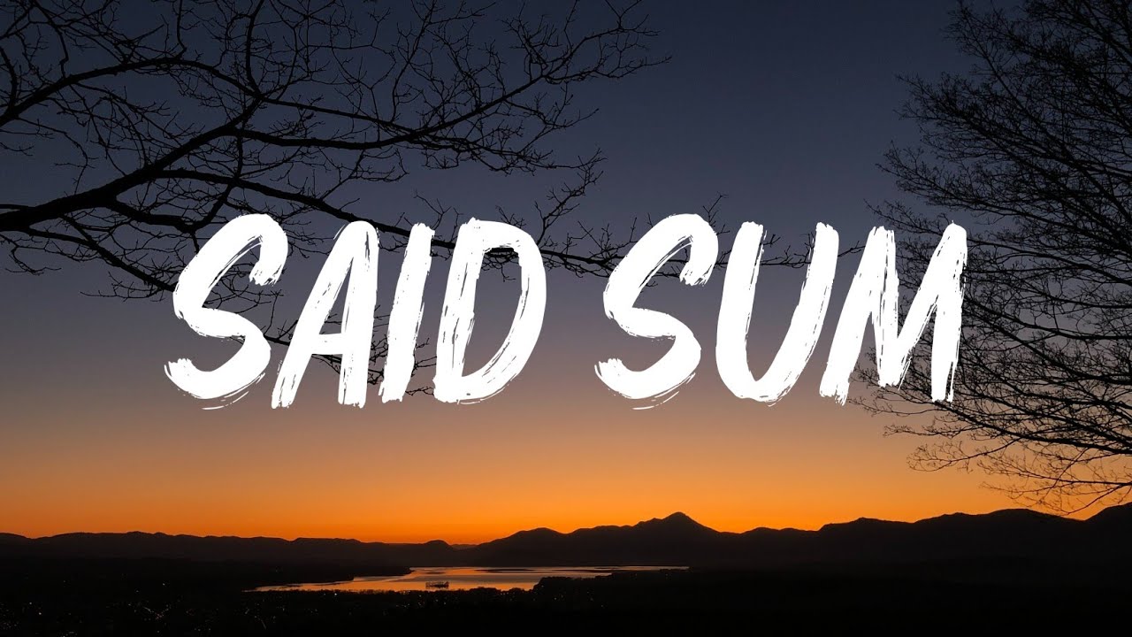 Moneybagg Yo - Said Sum (Remix) Lyrics ft. City Girls, DaBaby | city ...