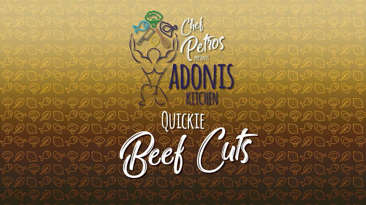 Adonis Kitchen Quickie - Beef Cuts - YouTube