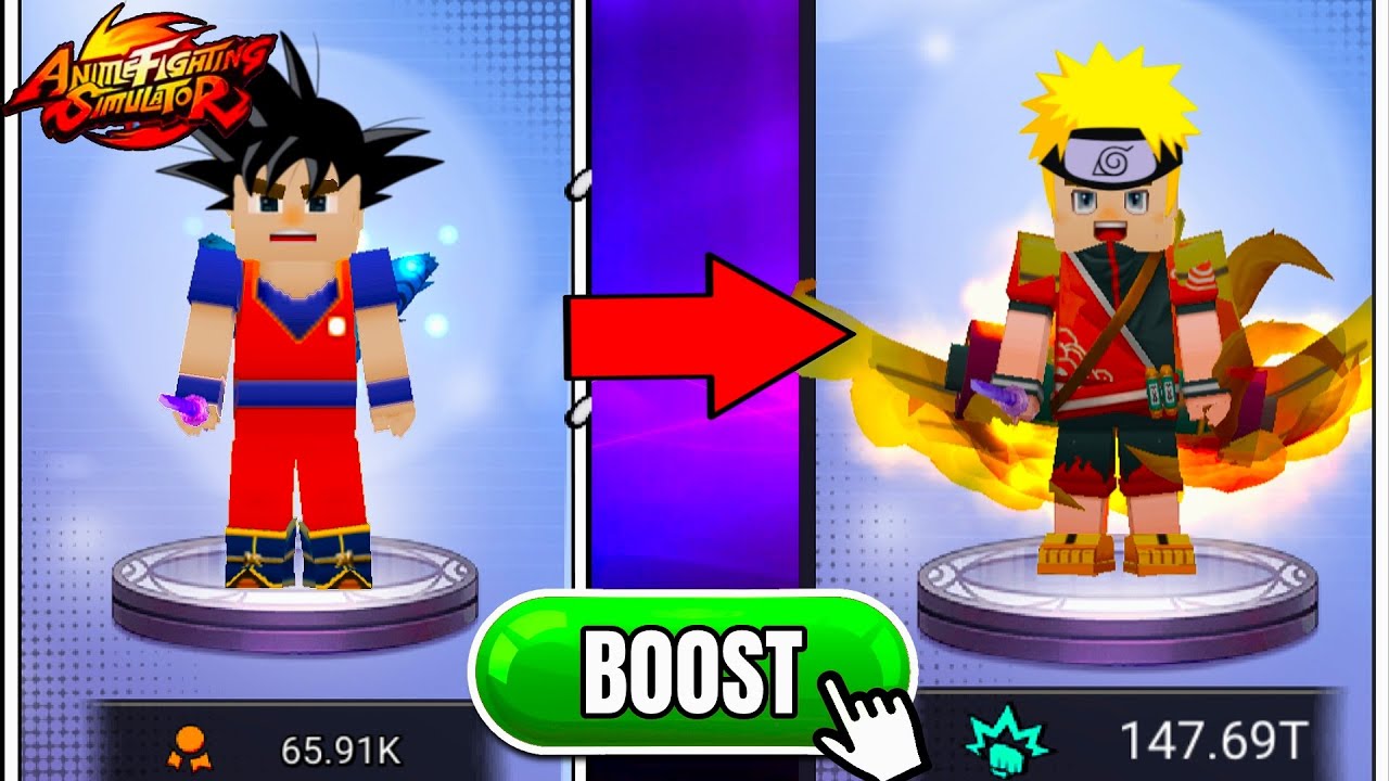 LEVEL 1 GOKU TO MAX LEVEL NARUTO IN JUST 1 CLICK || Blockman Go - YouTube
