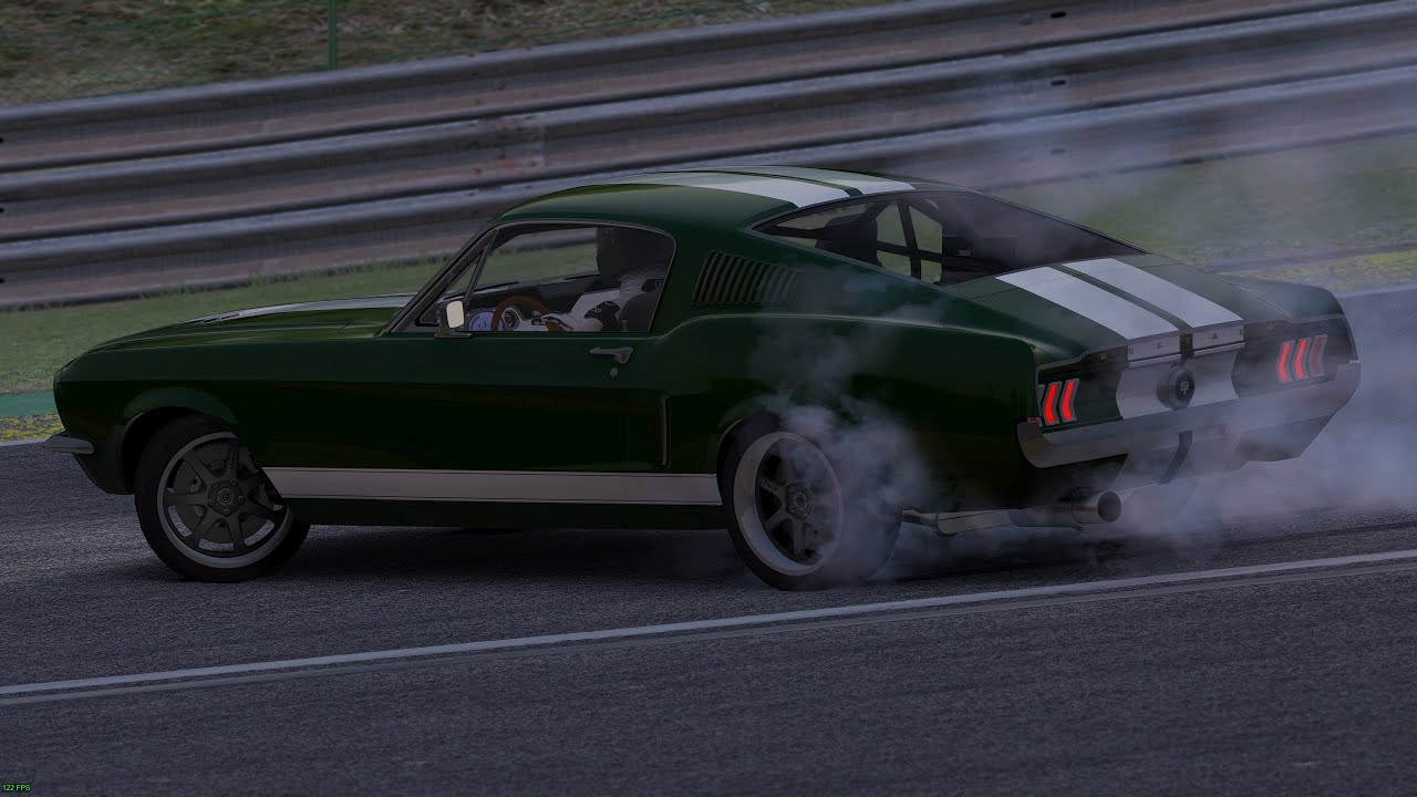 68 Ford Mustang Fastback With Bmw M5 E60 V10 Engine - YouTube