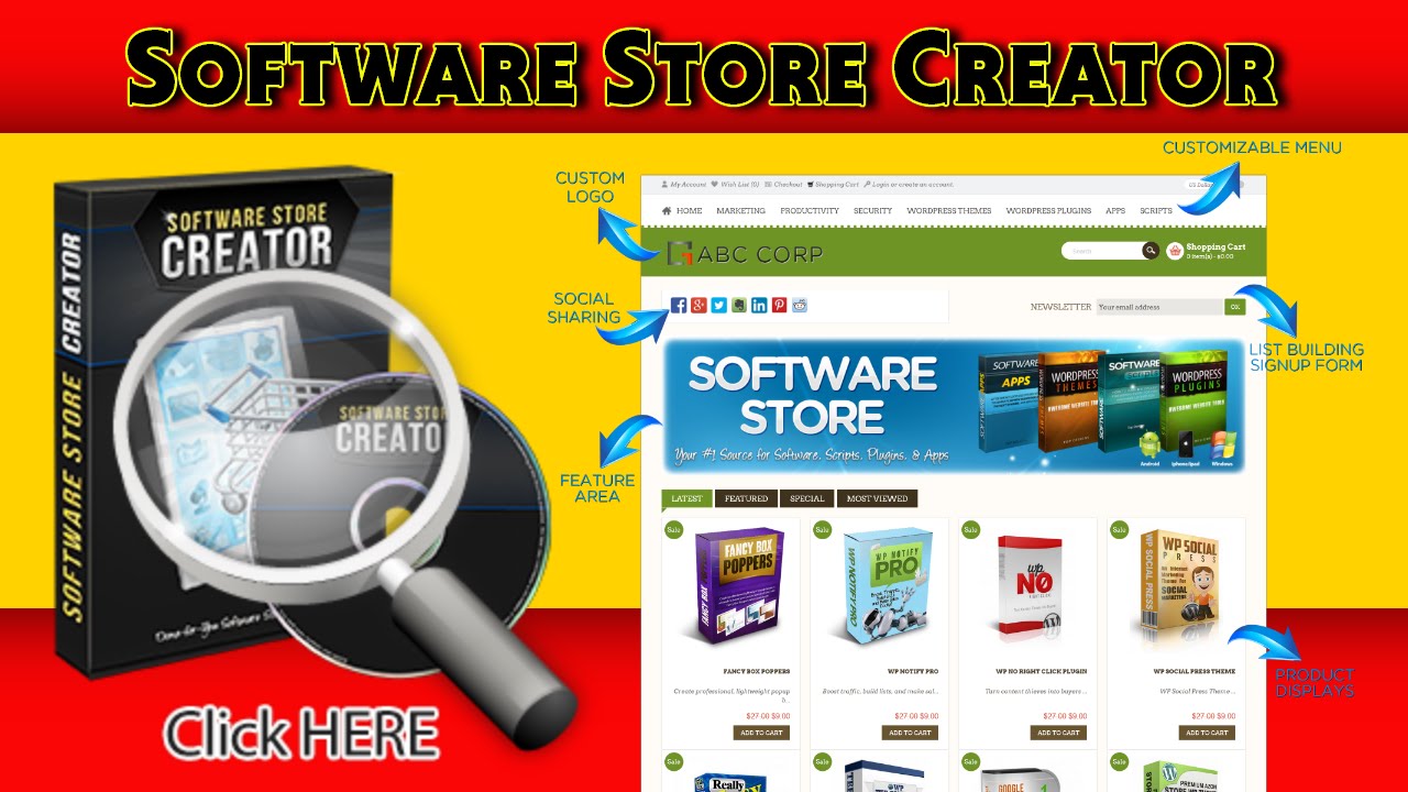 Software Store Creator - Software Store Creator Install and Demo - YouTube