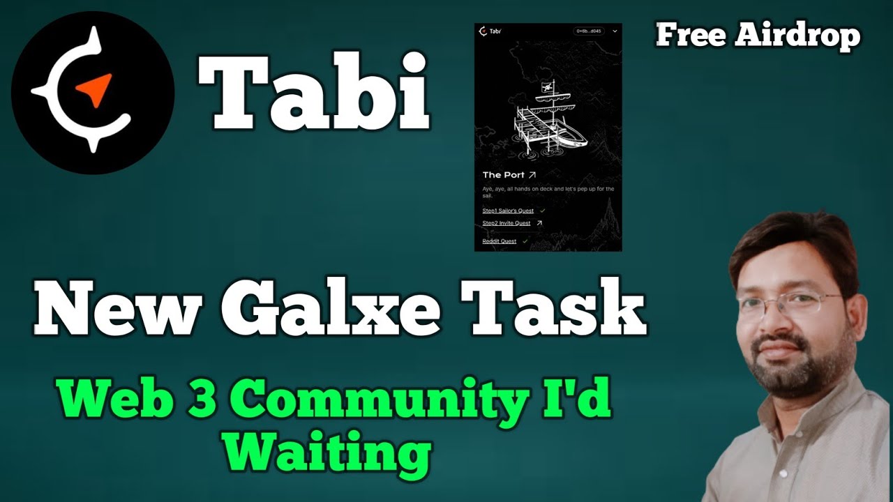 tabi Complete Galxe Task !! Earn Point Airdrop Eligibility !! - YouTube