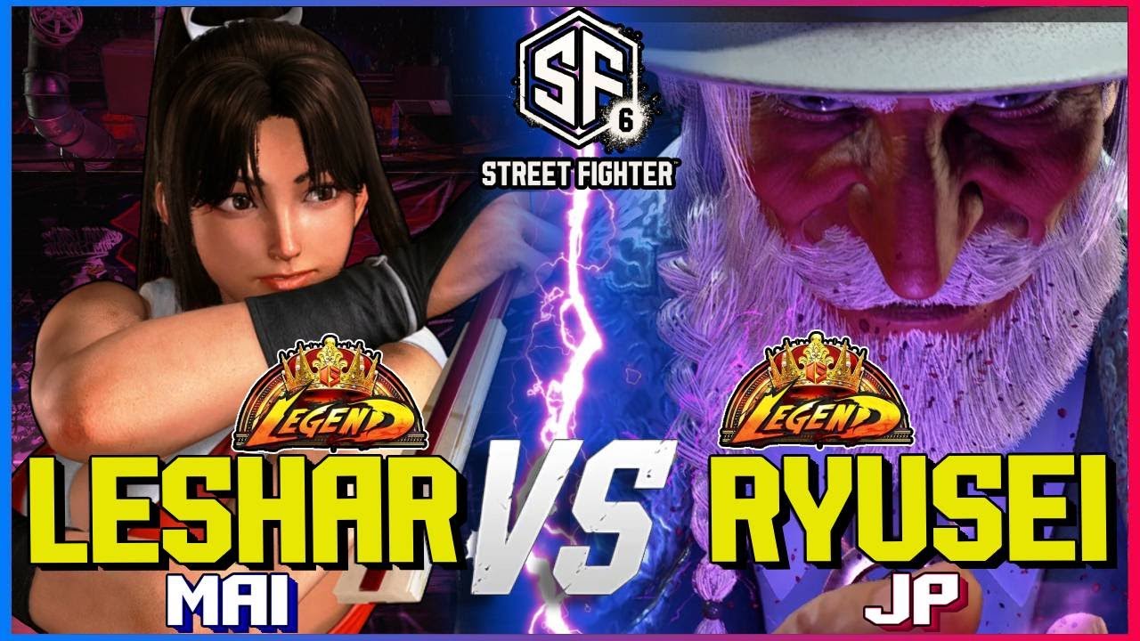 SF6 Leshar (Mai) Vs Ryusei (JP) Street Fighter 6 High Level Gameplay ...