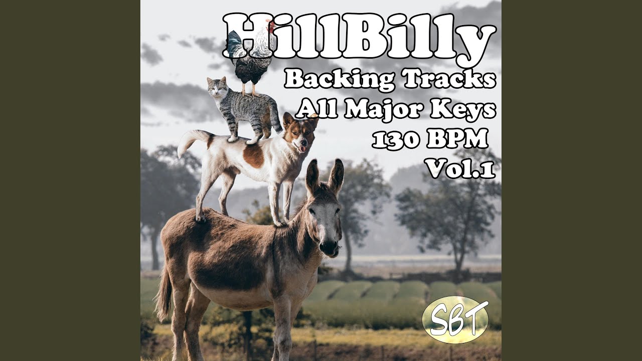 Hillbilly Backing Track in D Major 130 BPM, Vol. 1 - YouTube