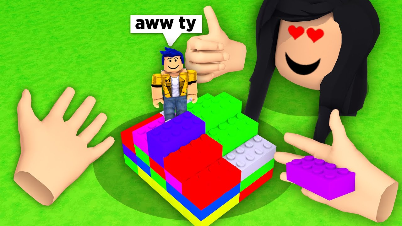 Roblox VR Hands BUT I built a NICE Lego House - YouTube