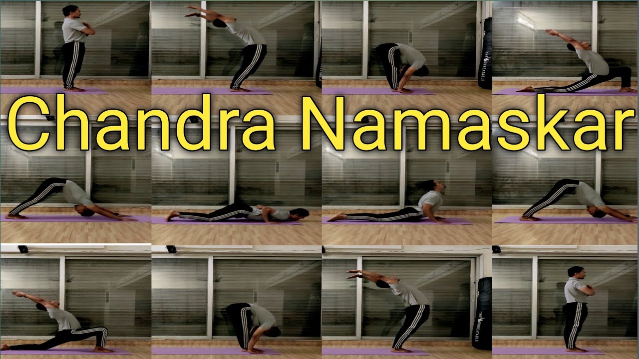 Chandra Namaskar | Moon Salutations | How to do Moon Salutations - YouTube