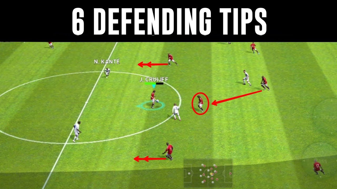 6 Defending Tips You Must Know in PES 2021 Mobile - YouTube