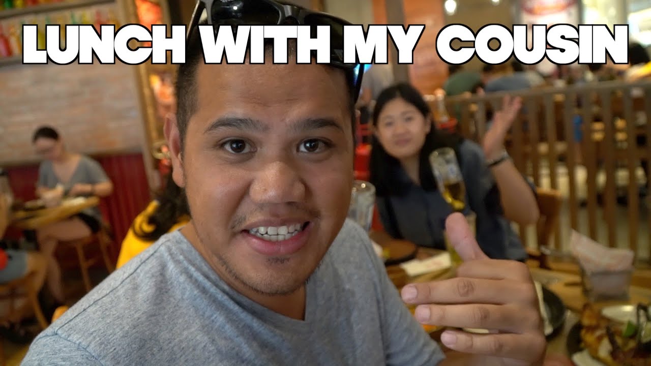 LUNCH WITH COUSIN | PERI PERI | BILLIARDS IN EASTWOOD CITY - YouTube