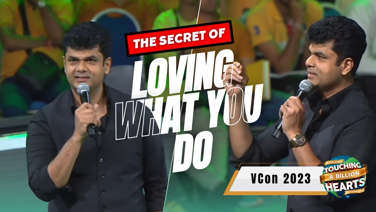 VCon 2023 | The Secret of Loving What You Do | Arun George - YouTube