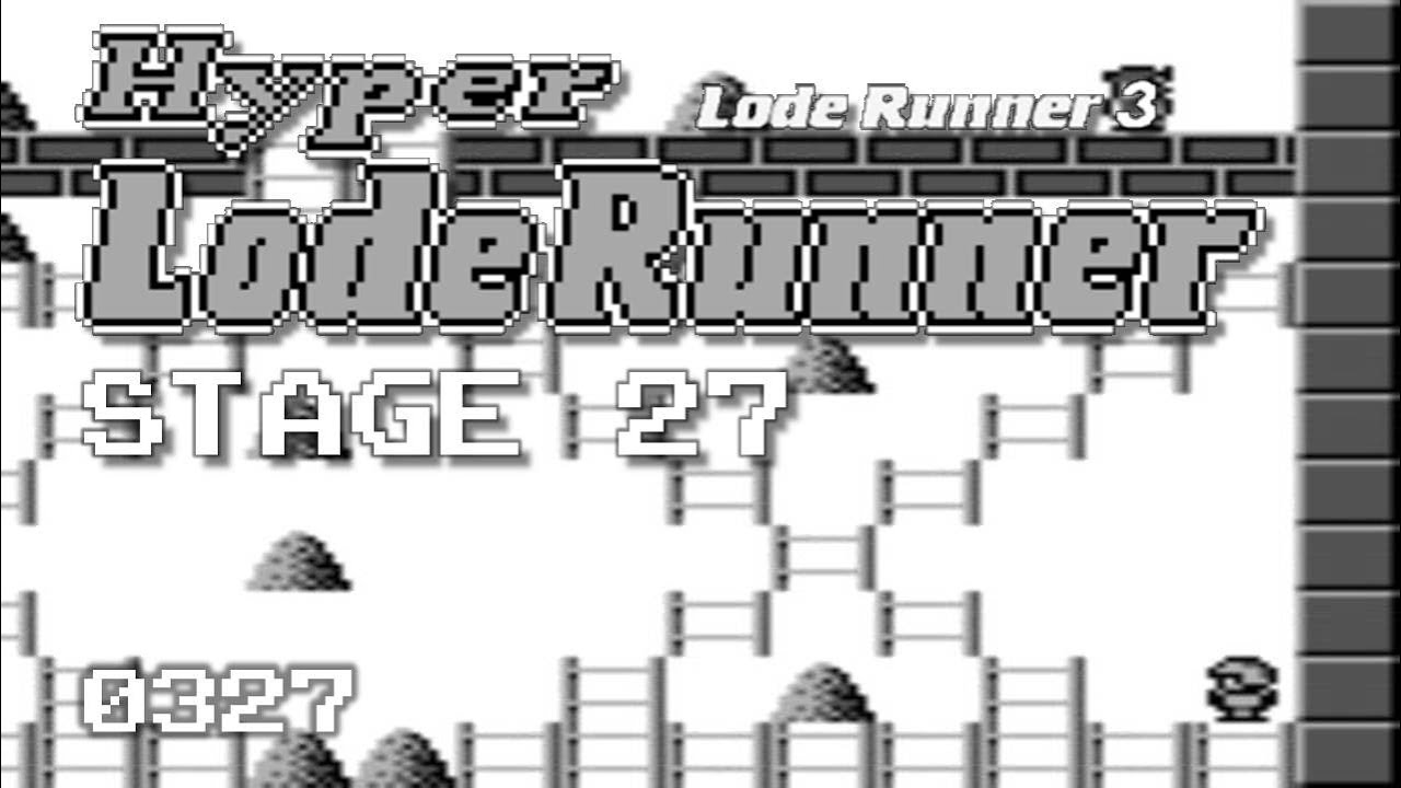 Lode Runner 3 - Stage 27 [0327] - YouTube